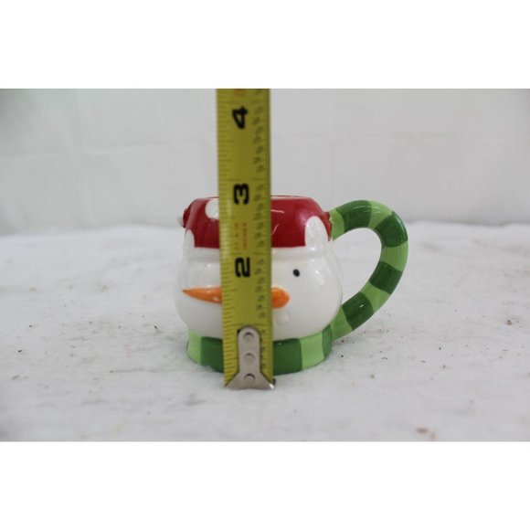 Holiday | Set Of 3 Ceramic Snowman Coffee Tea Mugs Christmas | Poshmark